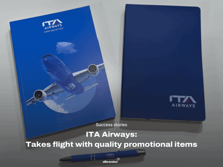 ITA Airways Flies Their Brand to New Heights with Promo Items