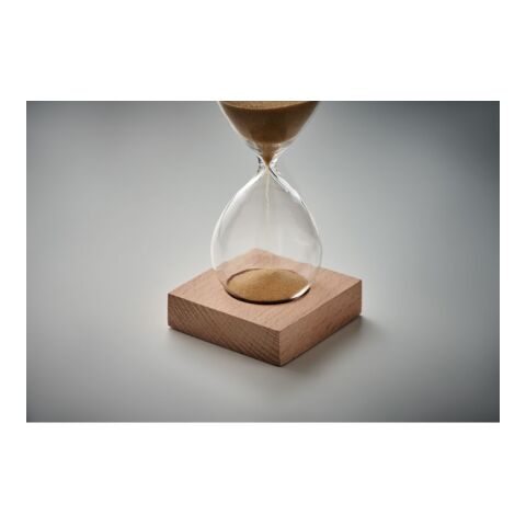 Imprinted 5 minute sand hourglass allbranded